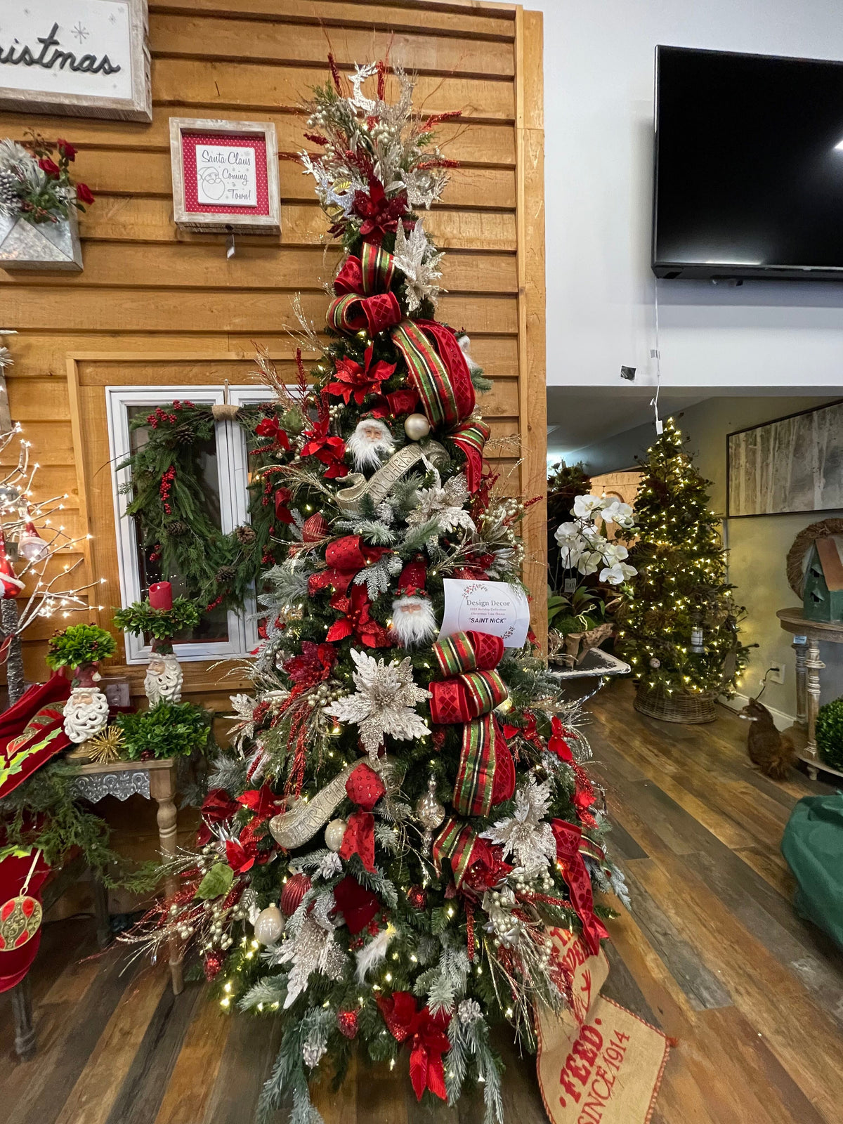 Saint Nick Christmas tree theme– Design Decor Knoxville