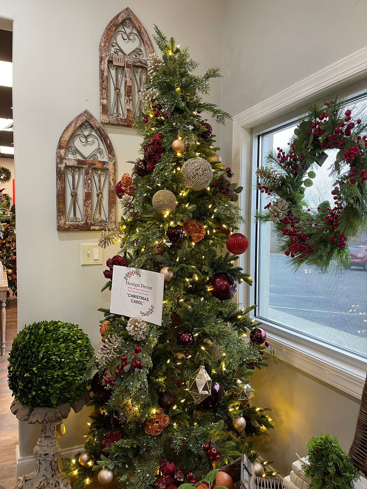 Christmas Carol Christmas tree theme– Design Decor Knoxville