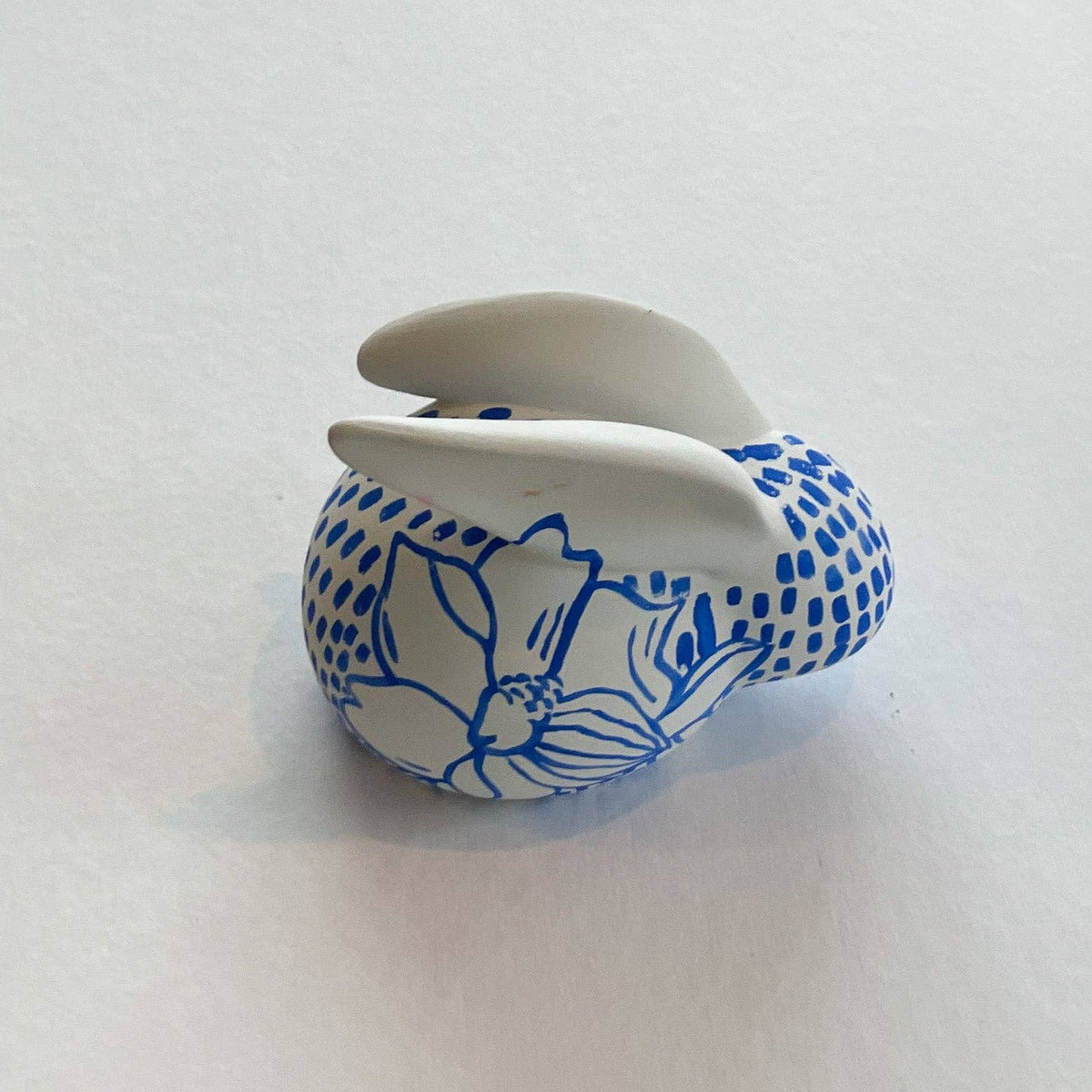 Small Magnolia Bunny | Chinoiserie Rabbit– Design Decor Knoxville