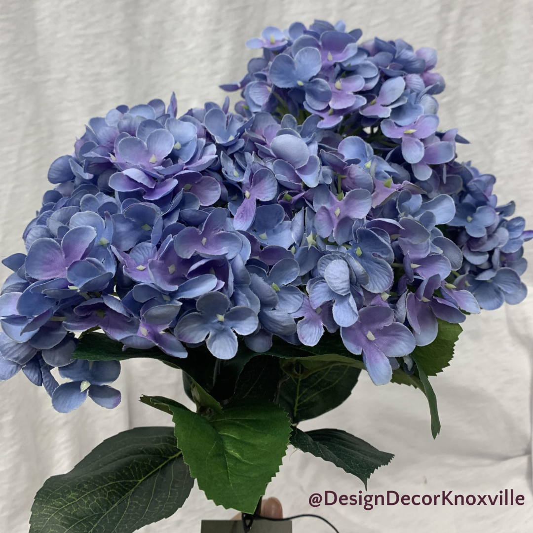 18" Periwinkle Hydrangea– Design Decor Knoxville