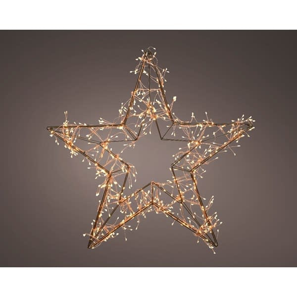Micro LED frame light us metal Star steady outdoor– Design Decor Knoxville