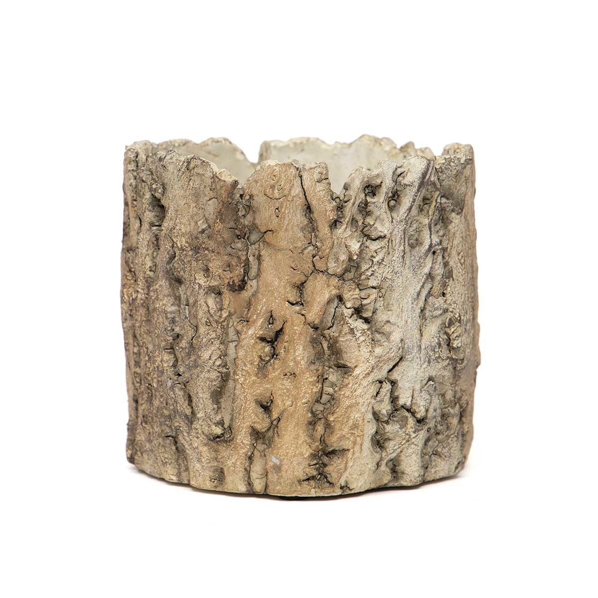 POT LOG 6"X5" ROUND– Design Decor Knoxville