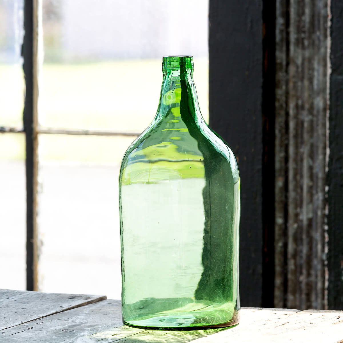Recycled Glass Wine Bottle Vase, Small– Design Decor Knoxville